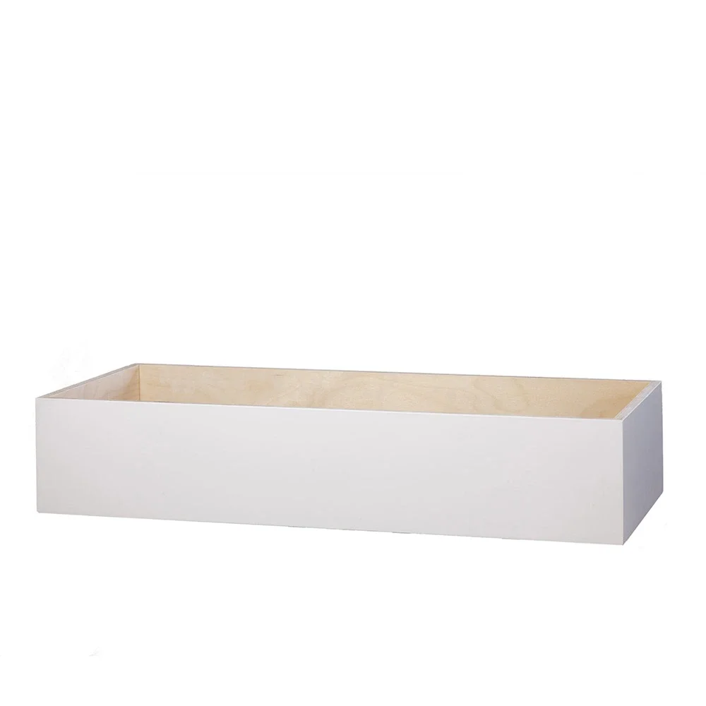 Høj sokkel til stor KVADRAT reol - hvidmalet birk - Sokler - Aage Bruun ...